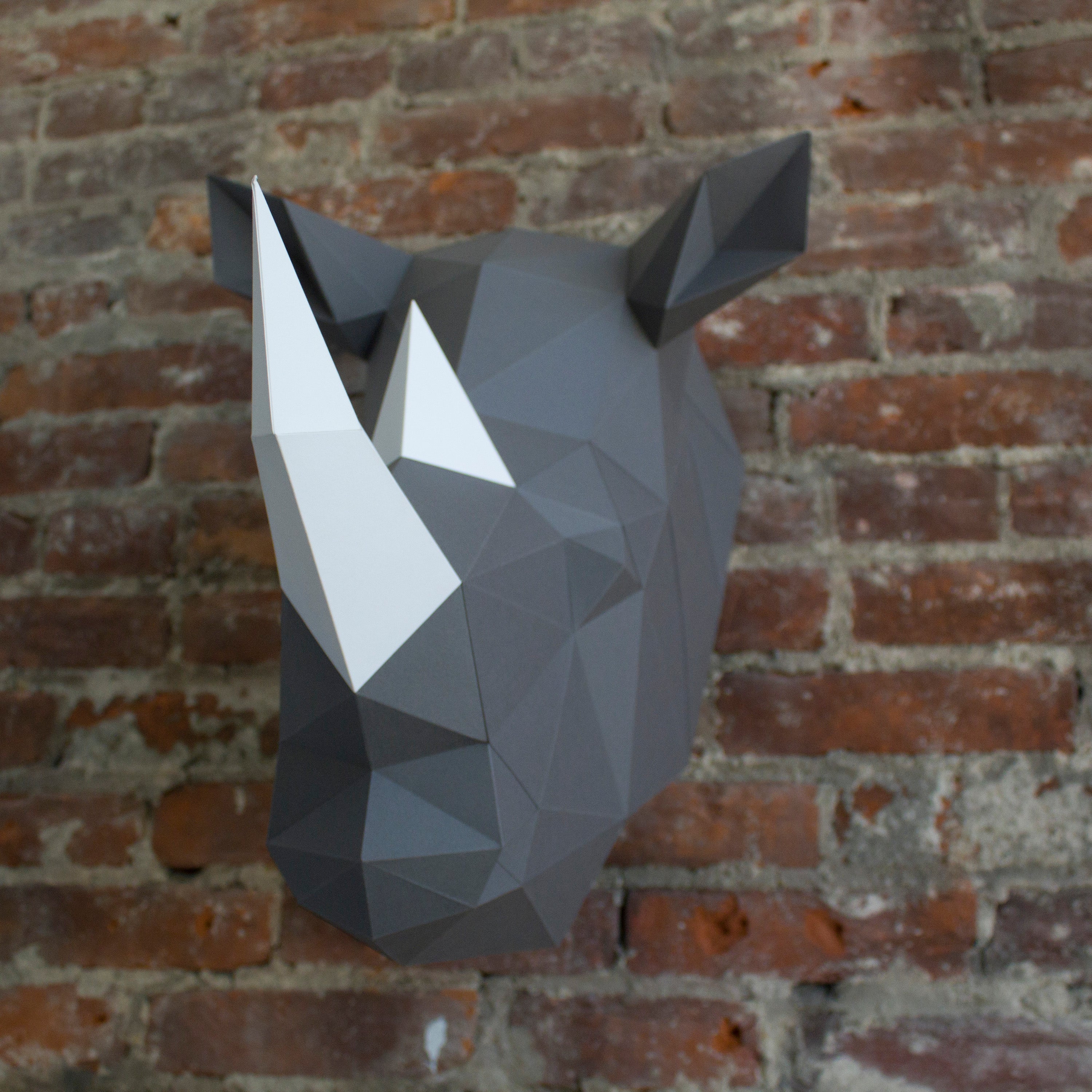 Beverly the Rhino | DIY Paper Craft Animal Kit – Resident